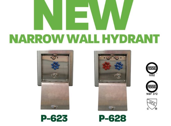 PRIER Narrow Wall Hydrants | phcppros
